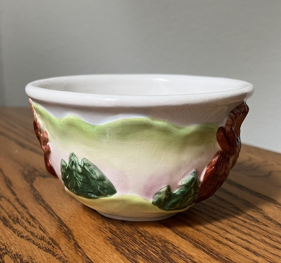 Harry And David ceramic 3D Moose Serving Bowl 6" | eBay
