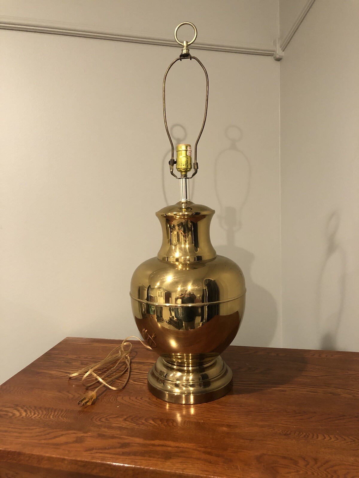 Vintage ALSY BRASS Table LAMP Hollywood Regency MCM | eBay