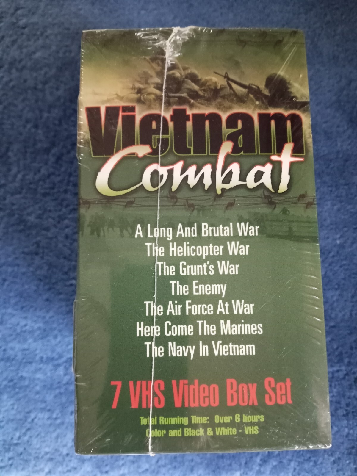 Vietnam Combat Box Set 7 VHS Tapes 1965-1975 US History Documentary ...