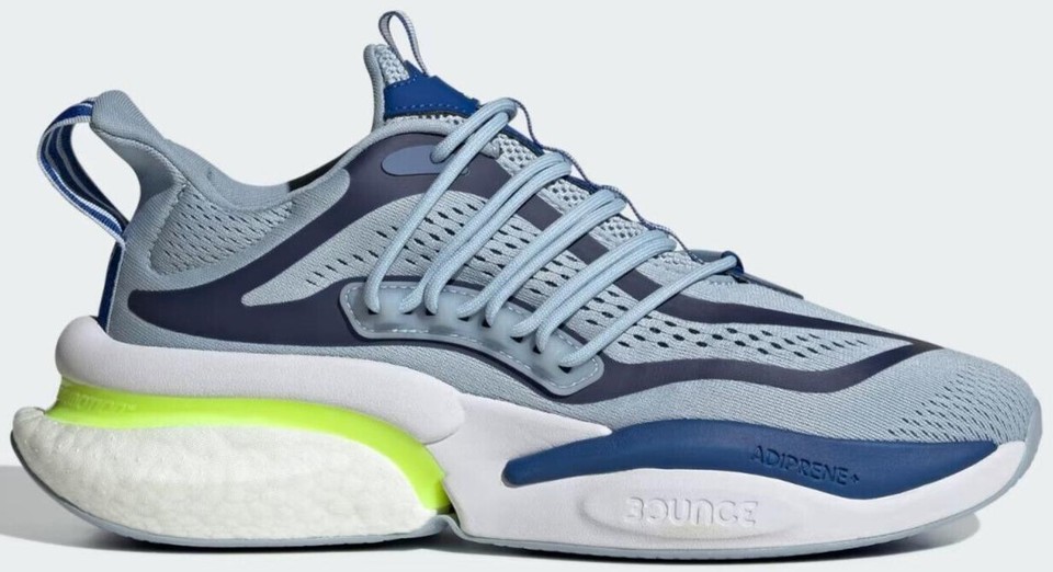 Adidas AlphaBoost V1 Wonder Blue Lucid Lemon for sale | eBay