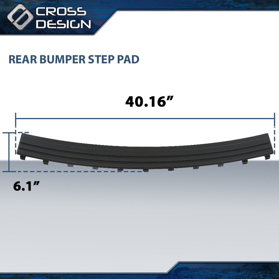 Fits Jeep 11-19 CH1191113 68111633AB Bumper Face Bar Step Pad Molding ...