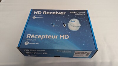 NEW Shaw Direct HDDSR 800 Satellite Receiver Arris With Remote and ...