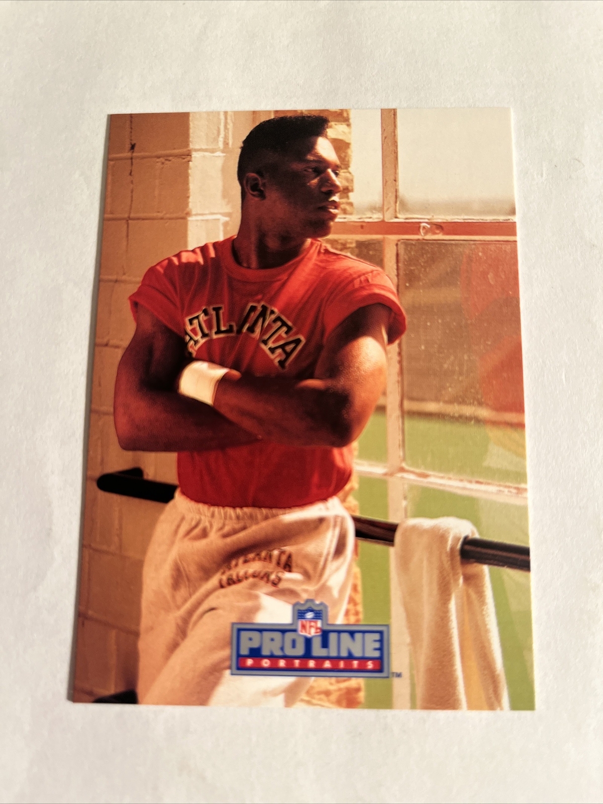 1991 NFL Pro Line Portraits Mike Pritchard #271 Atlanta Falcons RC ...