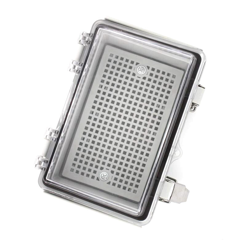 Clear Hinged Lid IP67 Waterproof ABS Electrical Enclosure Case Junction ...