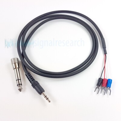 CW morse code paddle key cable for Vibroplex Bencher etc 1/8" 3.5mm ...