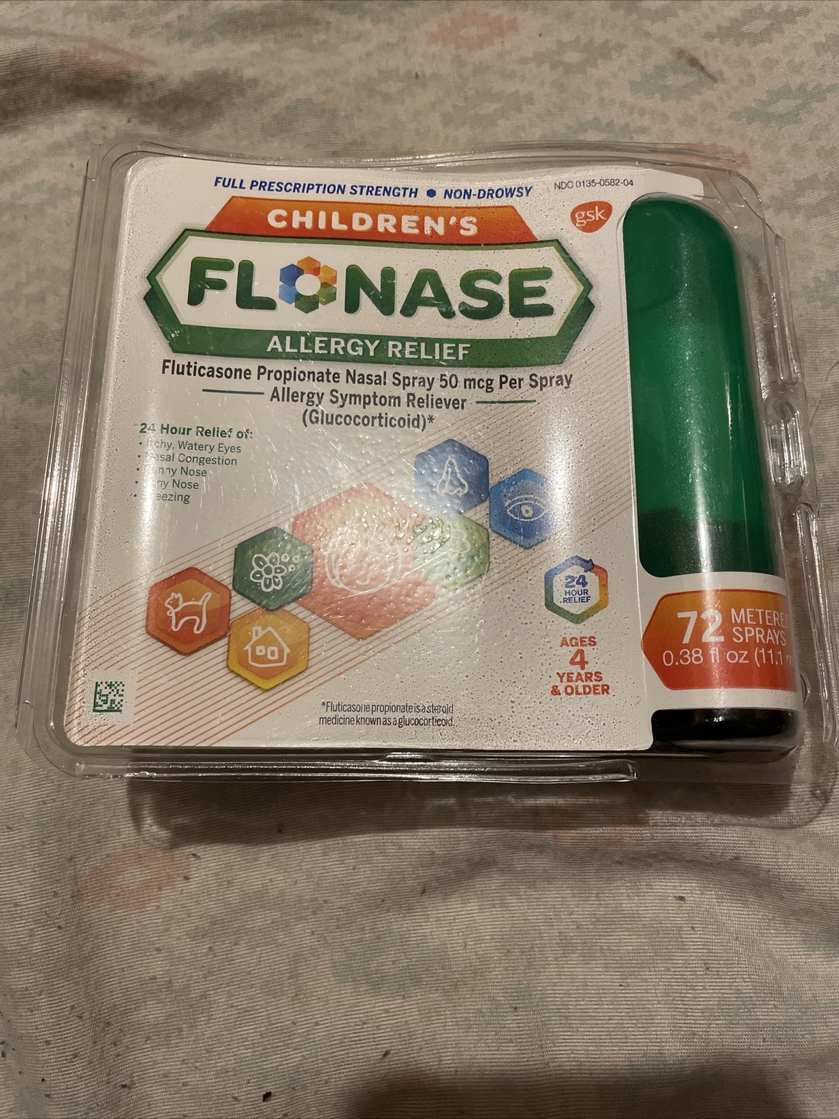 Flonase+Children%27s+Allergy+Relief+Nasal+Spray+-+72+Sprays for sale ...