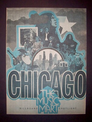 Chicago Music Scene Spotlight 1975 Billboard Magazine 24 Pg. Feature ...