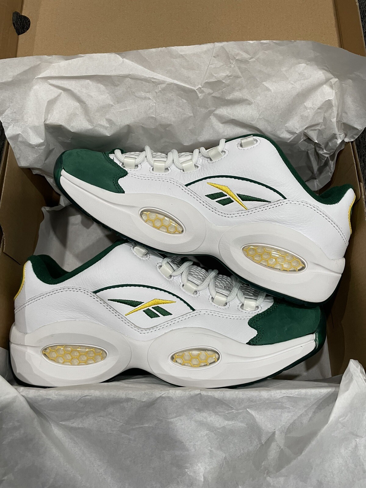 2016 HOF Allen Iverson Reebok Question Low Bethel High School Edition ...