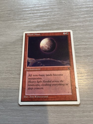 Mtg Magic The Gathering Blood Moon The Dark | eBay