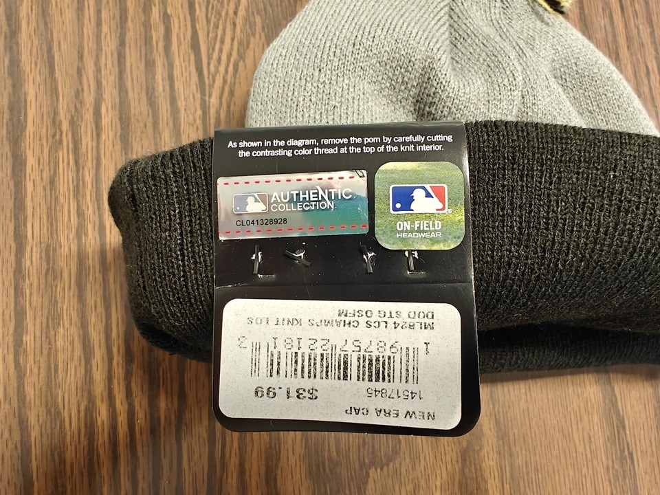 New Era 2024 Los Angeles Dodgers Beanie Locker Room Knit Hat World ...