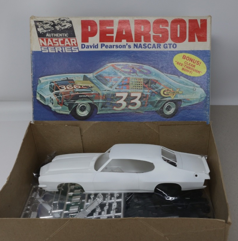 MPC 1706 DAVID PEARSON PONTIAC GTO STOCK CAR MODEL KIT | eBay