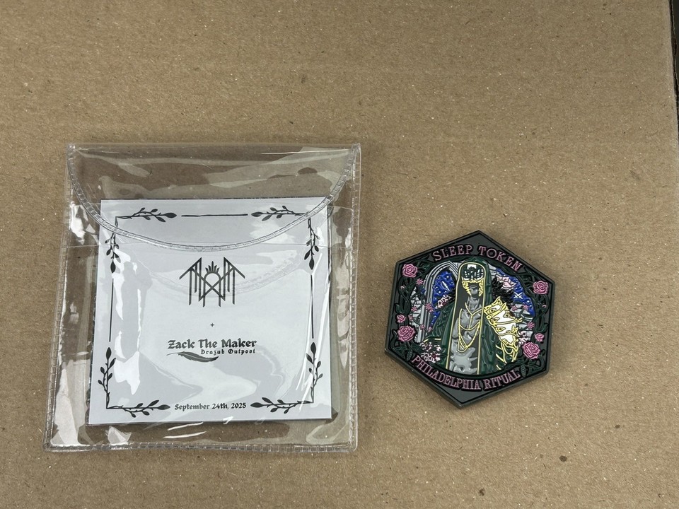 Sleep Token Commemorate Philadelphia PA 9/24/25 Live Ritual Coin Even ...