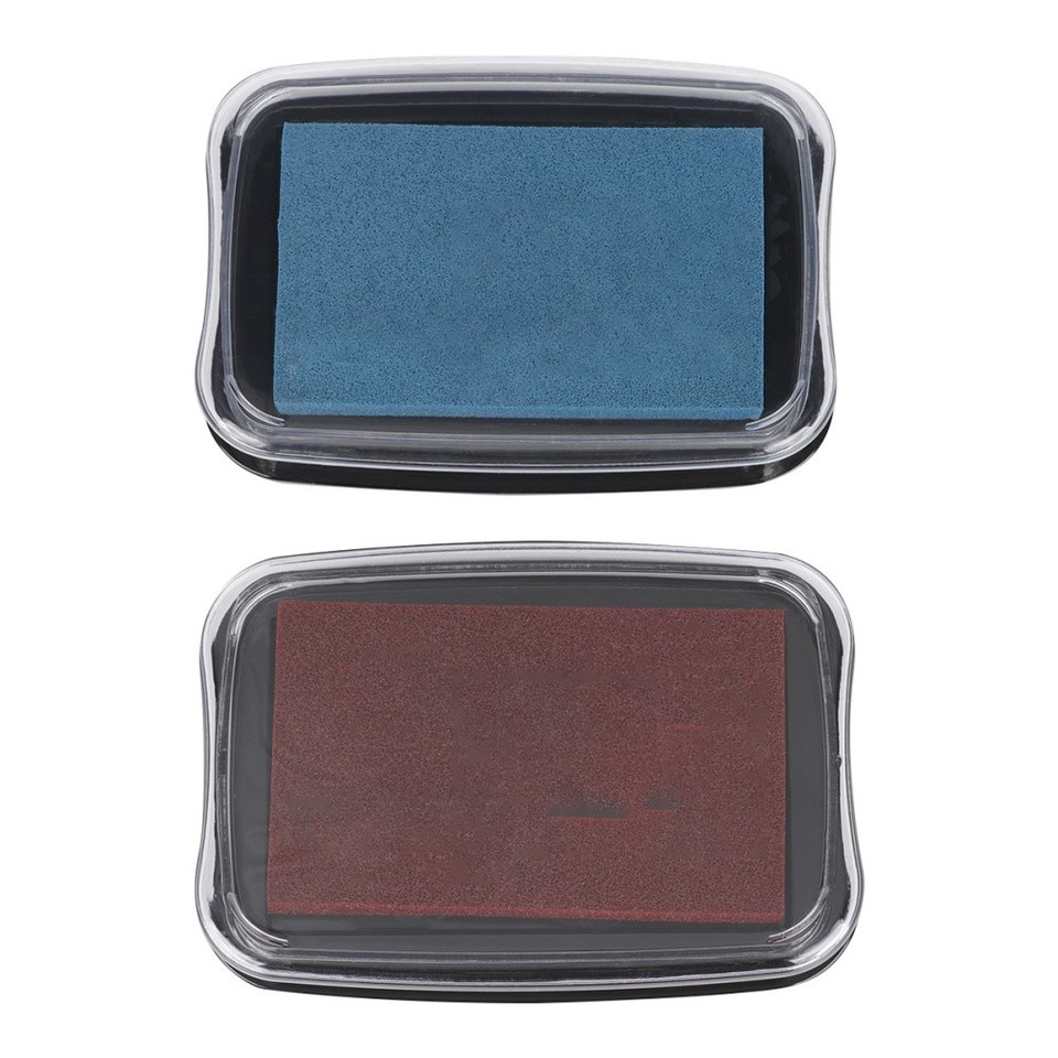 2Pcs Finger Ink Pad Multi-purpose Ink Pad Painting Graffiti Stamp Ink ...