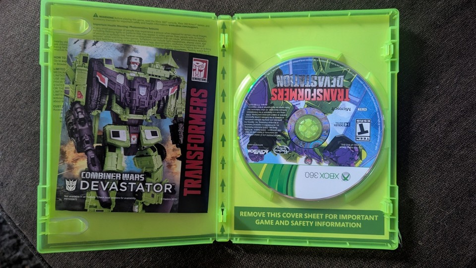 Transformers Devastation - Xbox 360 - Brand New | Clean Factory Seal | eBay