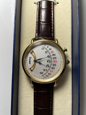 Stauer 1920s Retrograde Watch Quartz Movement Stainless Steel Case NEW ...