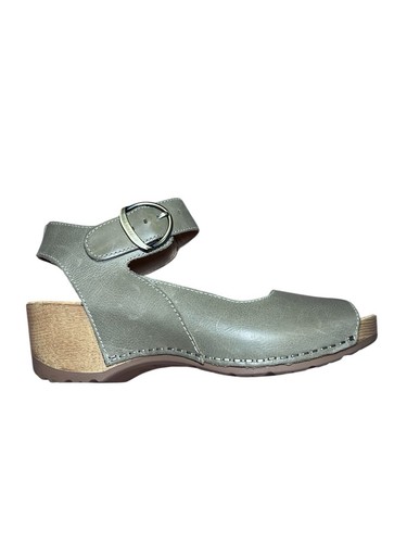 Dansko Marcy Sandals Womens Strappy Wedge Heel Ankle Strap Sz 38 US 8.5 ...