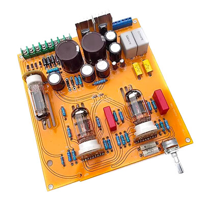 1pc 12AX7 + 12AU7 Tube preamplifier Vacuum tube preamplifier board | eBay