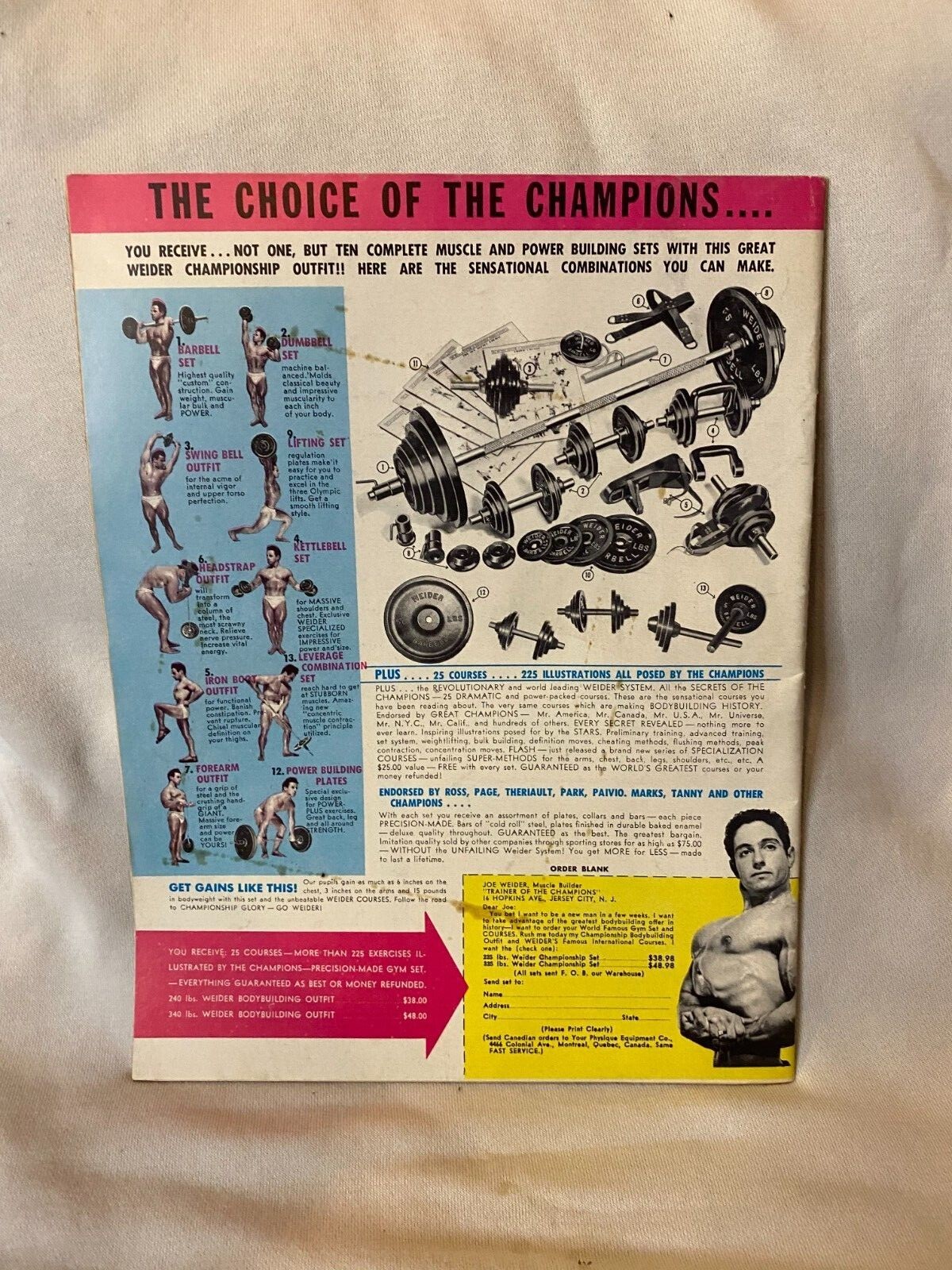 Muscle Power Jan 1952 Magazine Weightlifting Bodybuilding Men Beefcake ...
