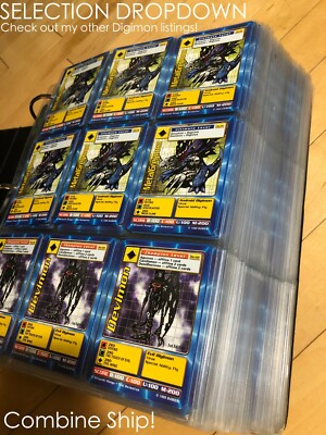 Near Mint NM Digimon Cards (ST #1-62) Starter Set SELECT DROPDOWN ...