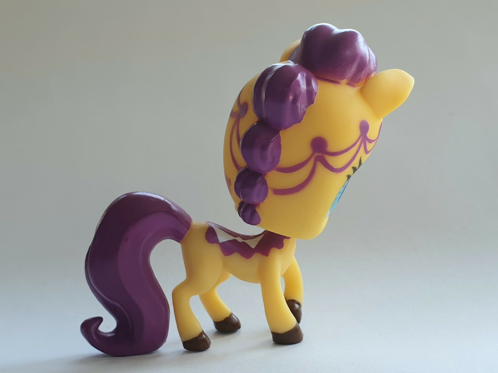 Hasbro LPS Littlest Pet Shop Yellow Pony Sweet Delights Fancy Horse ...