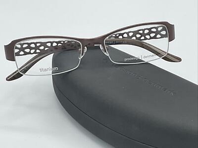 prodesign denmark eyeglasses titanium 4348 C.5031 50/16 Gorgeous Brown ...