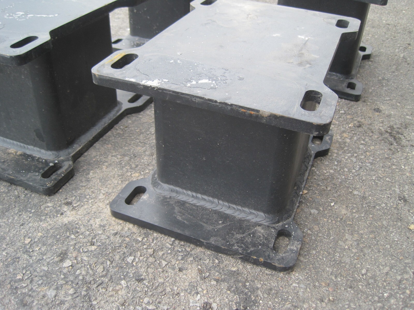 4 Large Vibratory Plate Compactor Rubber Isolator Shock Mount Black 8 ...