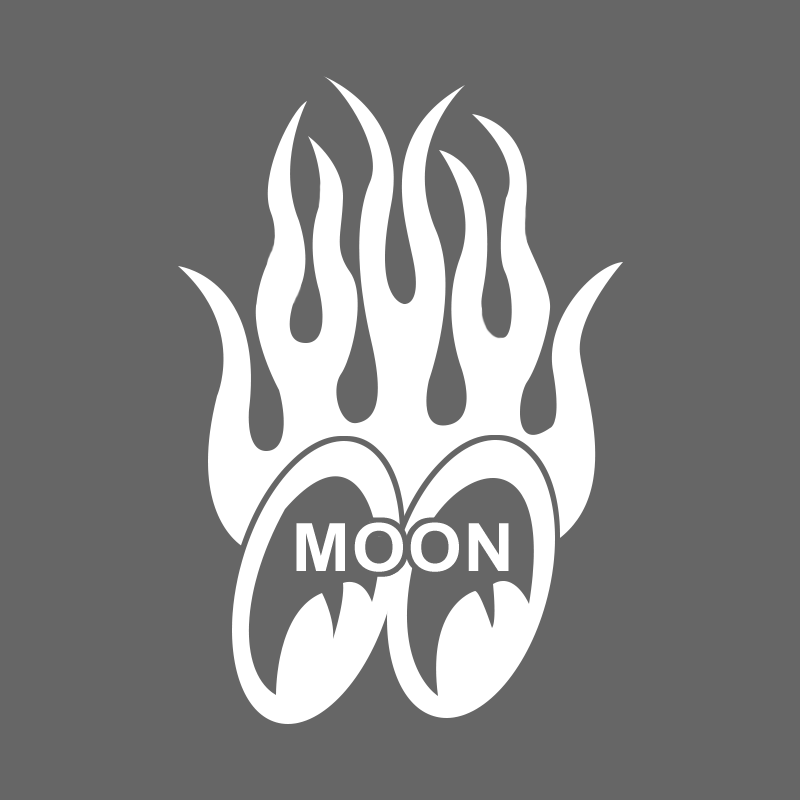 Mooneyes Logo Mooneyes Moon Eyes Vintage Style Racing Decal Sticker