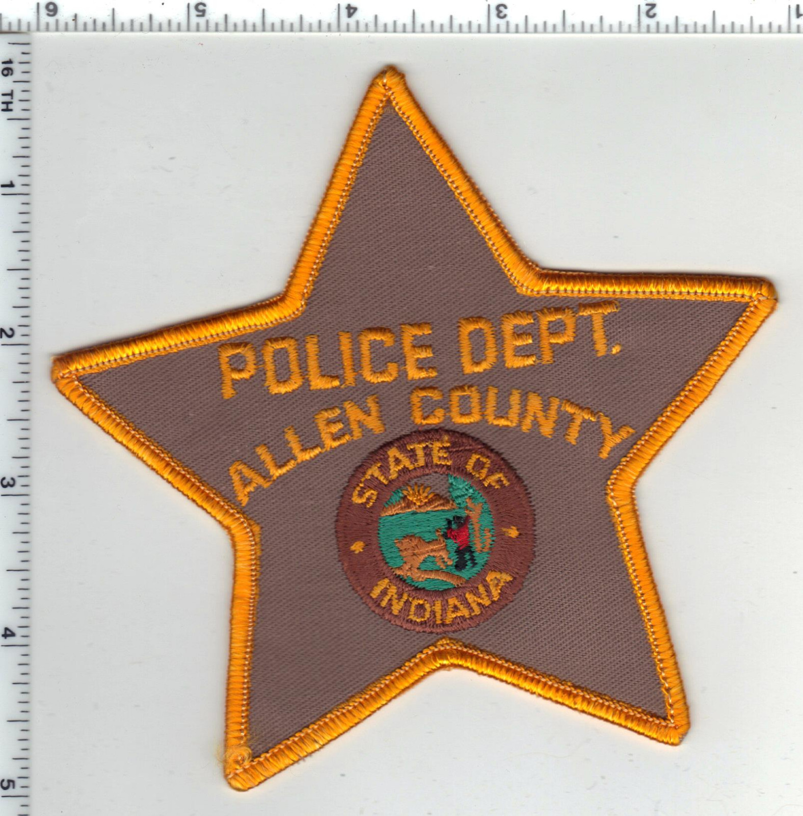 Allen County Police (Indiana) 2nd Issue Shoulder Patch | eBay