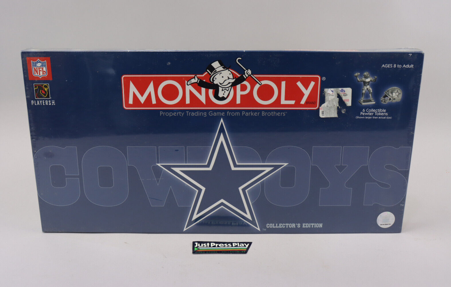 Rare 2006 Monopoly NFL Dallas Cowboys Collector's Edition Board Game ...