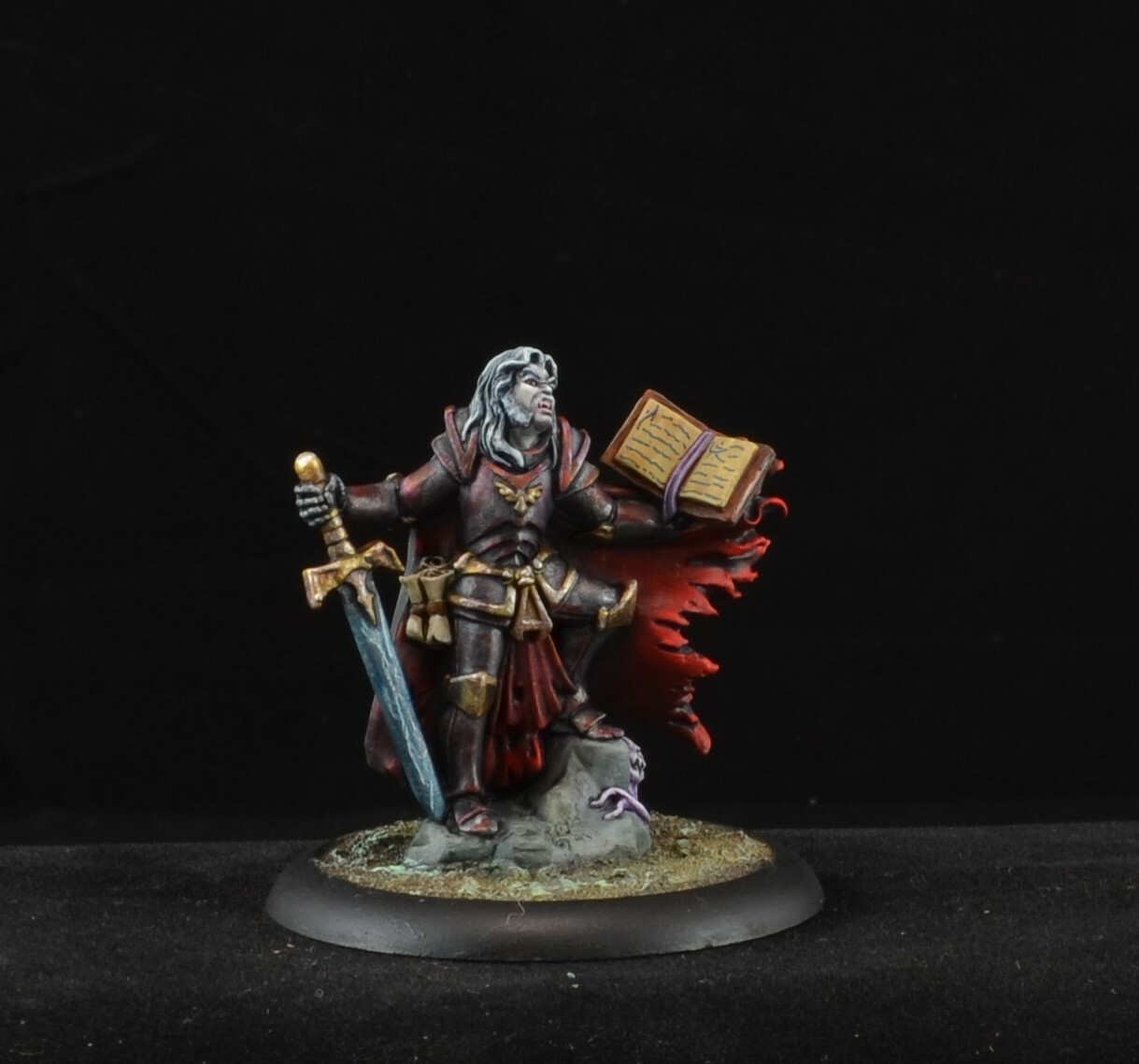 Painted Vampire Noble from Reaper Miniatures male D&D character Dracula ...