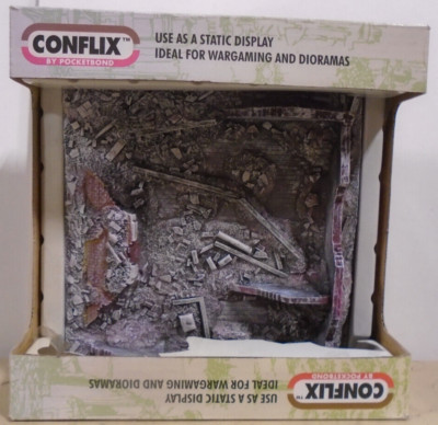 CONFLIX BY POCKETBOND #IMX6706 STALINGRAD RUINS-WINTER DISPLAY NEW IN ...
