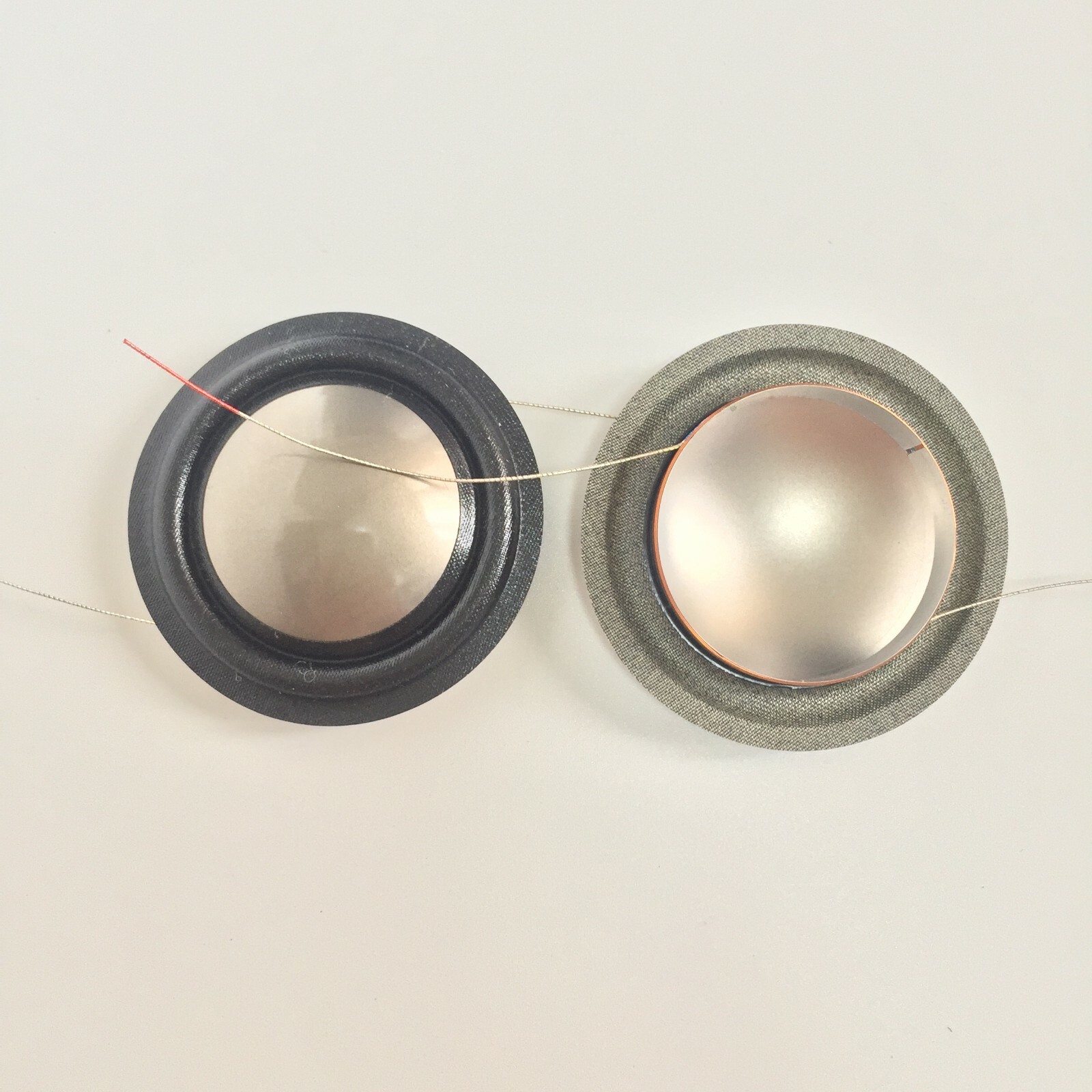 2 Replacement Titanium Dome Tweeter Diaphragms For VIETA VO-BS40/50 1 ...