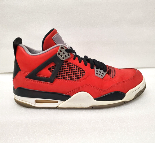 Nike Air Jordan 4 (IV) Men's Retro Toro Bravo Red 308497-603 Size 9 | eBay