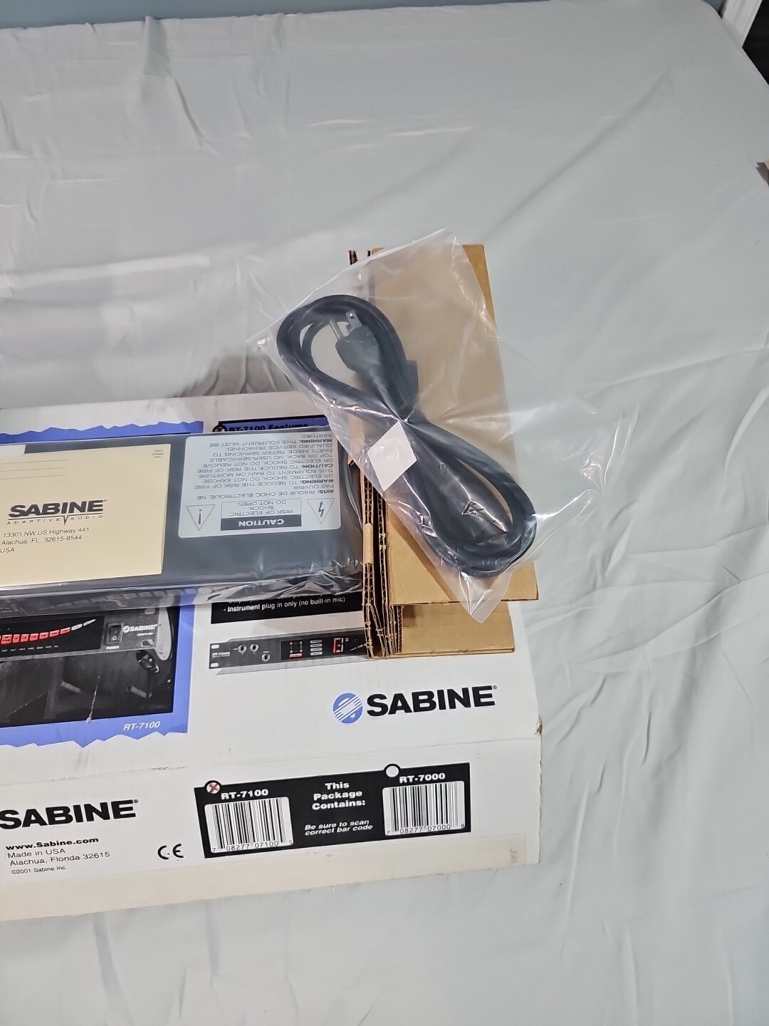 Sabine Rack Mount Tuner Rt-7100 Made in USA for sale online | eBay