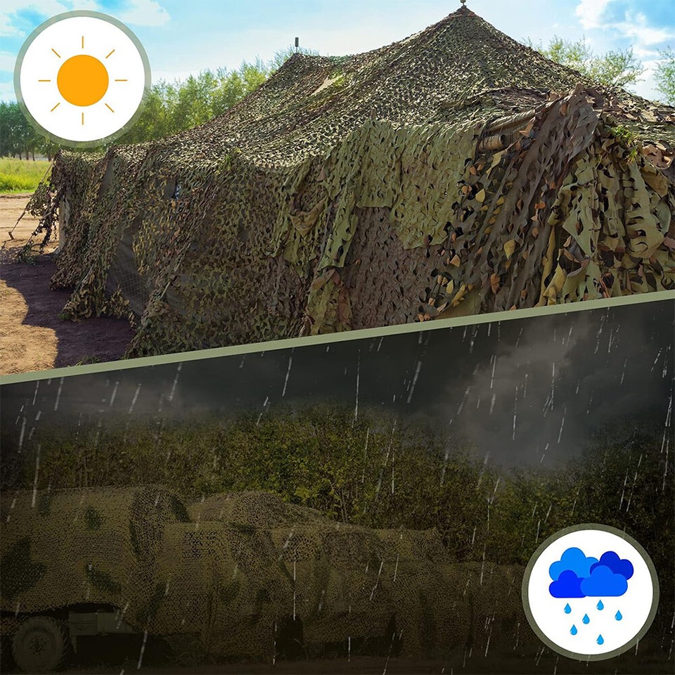 Camouflage Net Camo Netting Hunting Decoy Shooting Hide Army Camping ...