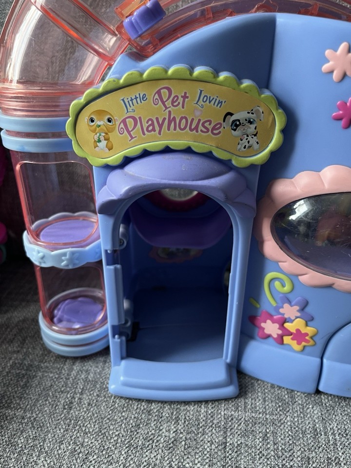 HUGE Lot Littlest Pet Shop LPS 85+ Pets 60 Accessories Book Pet Lovin ...