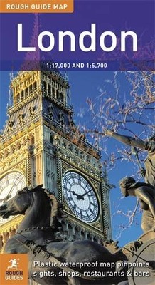 ROUGH GUIDE MAP LONDON By Rough Guides *Excellent Condition ...
