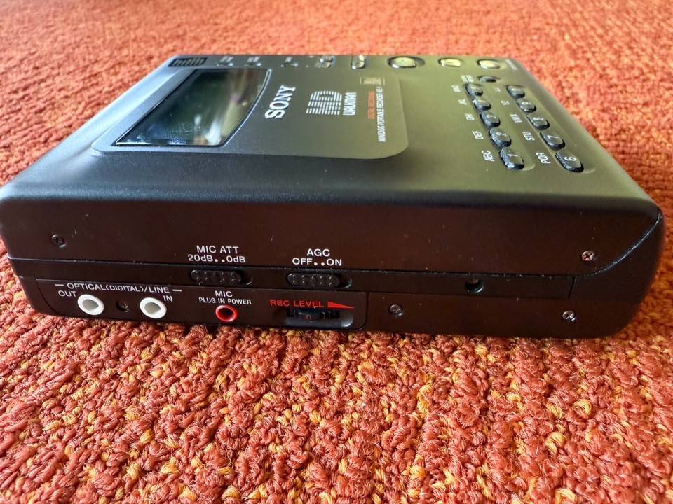 Sony MZ-1 MiniDisc MD Walkman Recorder Portable Minidisc (not tested ...