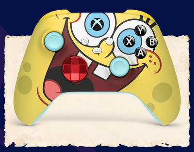New Genuine Microsoft Wireless Controller SpongeBob Movie Limited ...