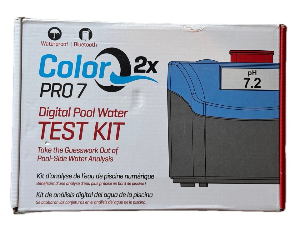 Lamotte Color Q 2x Pro 7 Photometer Test Kit 2086 Pool Maintenance | eBay