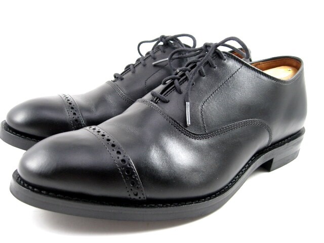 Allen Edmonds "FIFTH AVENUE" CapToe Oxfords 10.5 EEE Black WORN ONCE ...