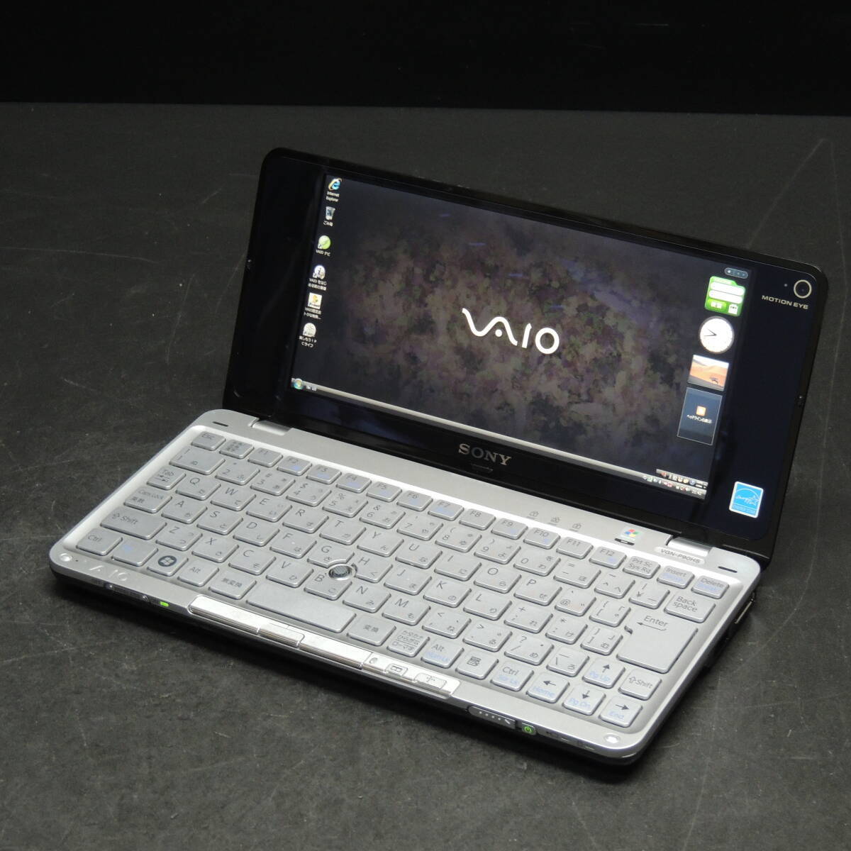 SONY VAIO VGN-P90HS SSD 64GB RAM 2GB Black Confirmation of OS startup ...
