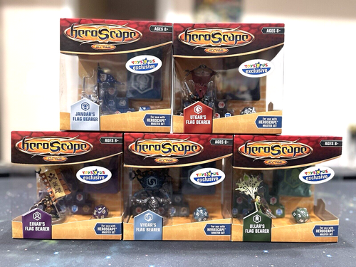 Heroscape Crest of the Valkyrie - Complete New Sealed Set - All 5 Flag ...