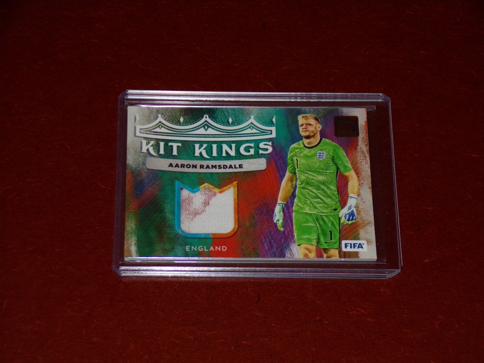 2022-23 Donruss Kit Kings Materials Jersey Aaron Ramsdale | eBay