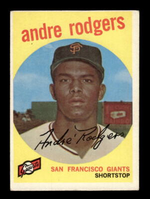 1959 Topps Baseball #216 Andre Rodgers San Francisco Giants | eBay
