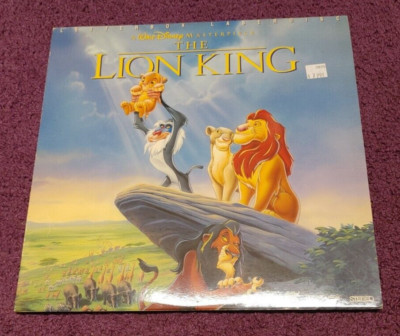 The Lion King - Laserdisc (1994 Walt Disney Masterpiece, Letterbox) | eBay
