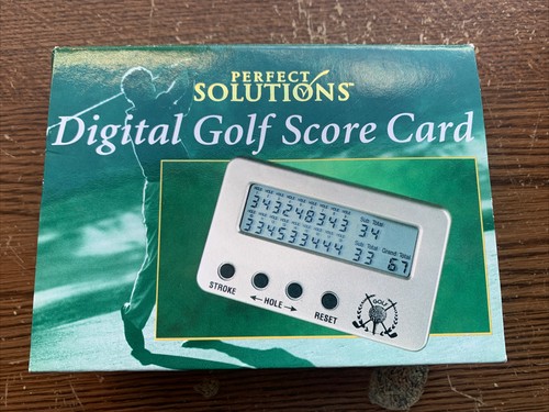 Perfect Solutions Digital Golf Scorecard 1998 New! 21276703327| eBay