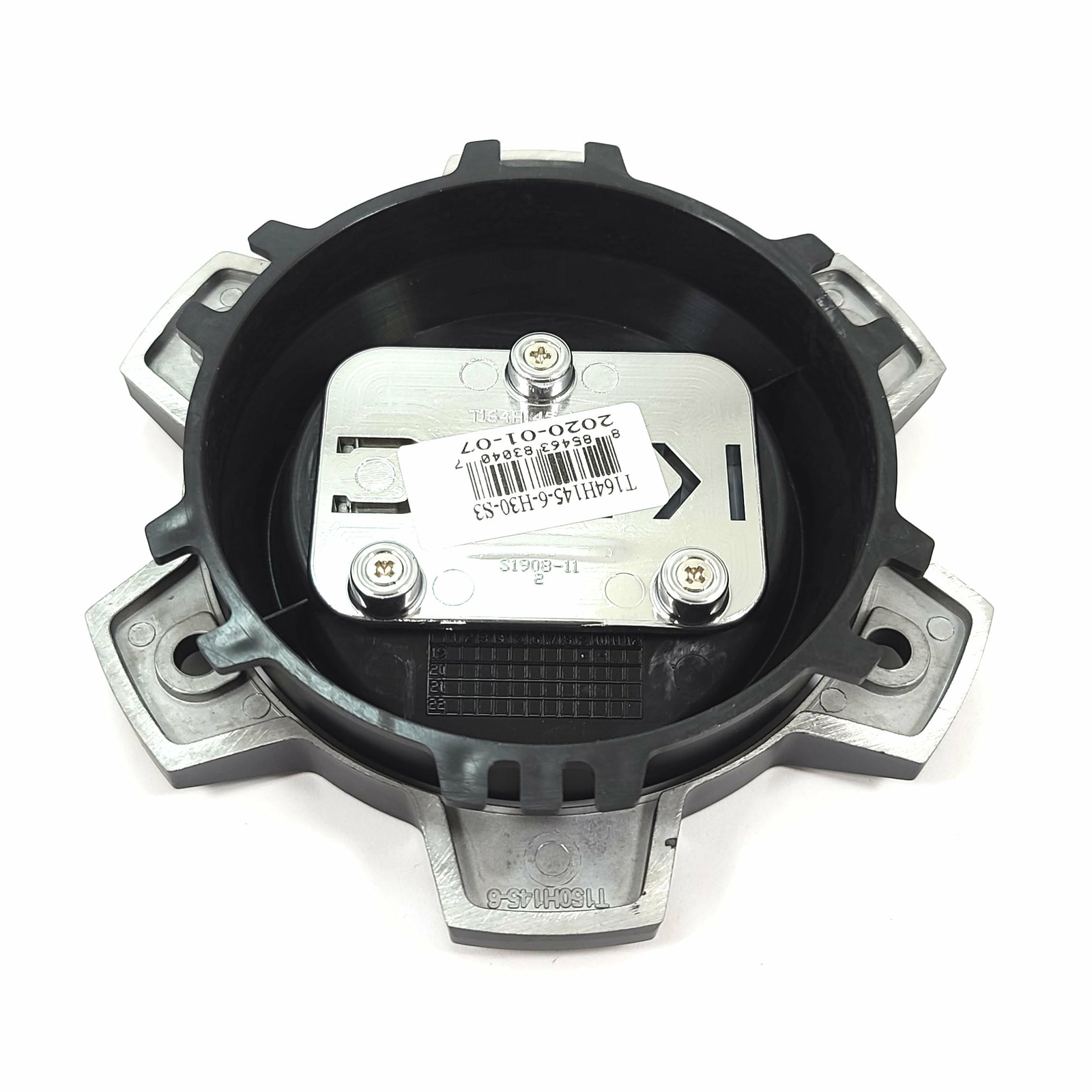 KMC Satin Black Center Cap 5-3/4"OD Bolt-On Closed-End T164H145-6-H30 ...