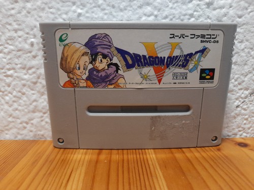 Nintendo Super Famicom japonais SFC SNES : Dragon Quest V - 3 | eBay