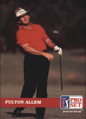 1992 Pro Set Golf Card #102 Fulton Allem | eBay